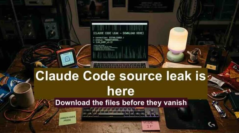 Claude Code source leak is here — download the files before they vanish ...